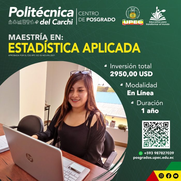 Estadística Aplicada – Posgrados UPEC