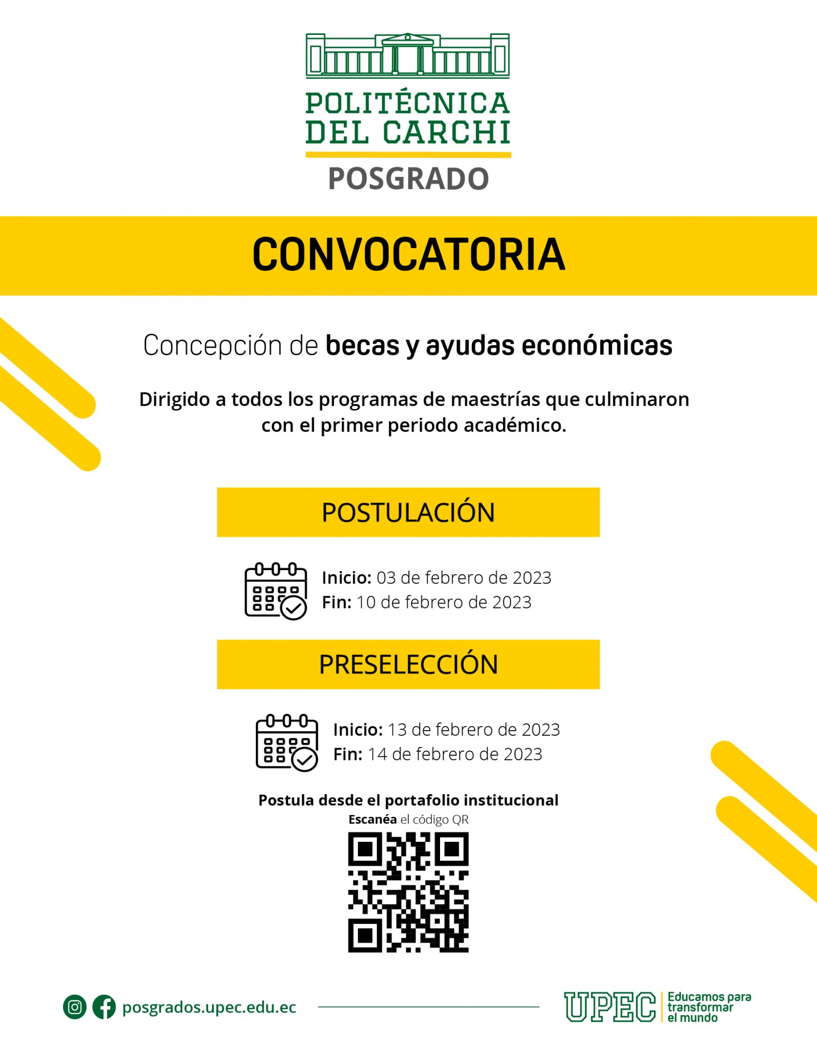 Inicio | Posgrados UPEC